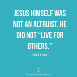 For the New Christian Intellectual