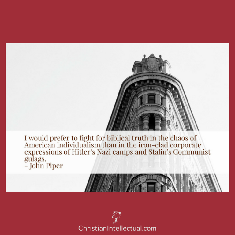 For the New Christian Intellectual