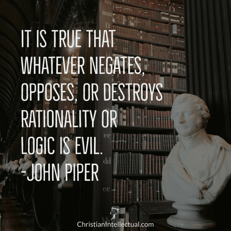 For the New Christian Intellectual